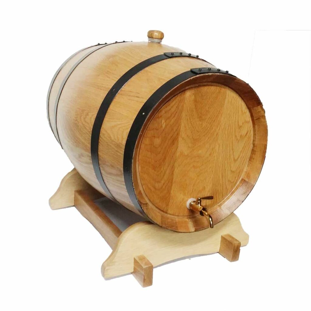 Oak Barels For Sale - 20L American Oak Barrel with Brass Tap - Brewers ...