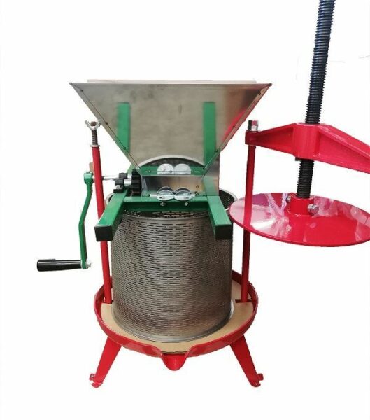Heavy Duty 14L Stainless steel Bucket Fruit Press with T Handle ...