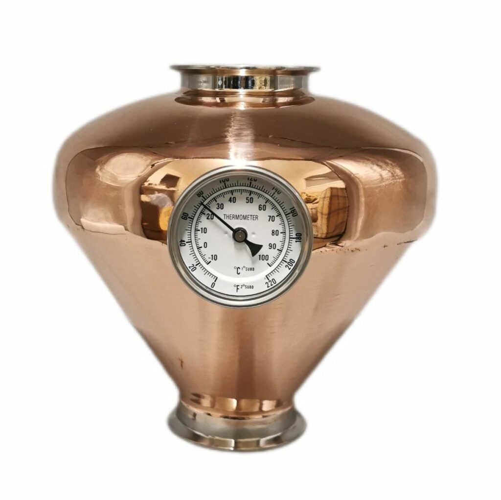 4" Fitting Copper Onion Head/Helmet - Brewers Choice