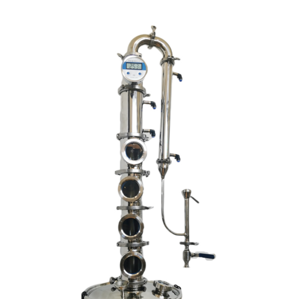 Stillmate SS 4" x 4 Plate Modular Spirits Still Column/Condensor ...