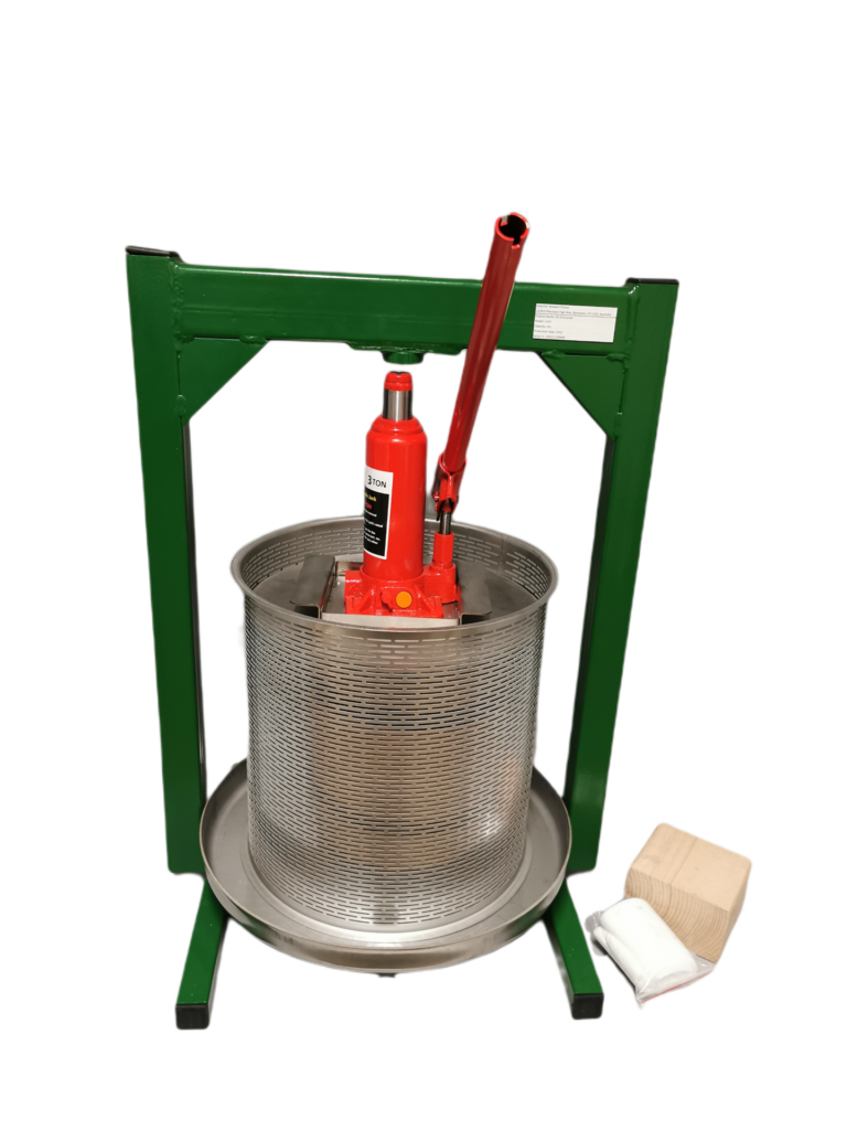 Heavy Duty 23L Stainless steel Hydraulic Press - Brewers Choice