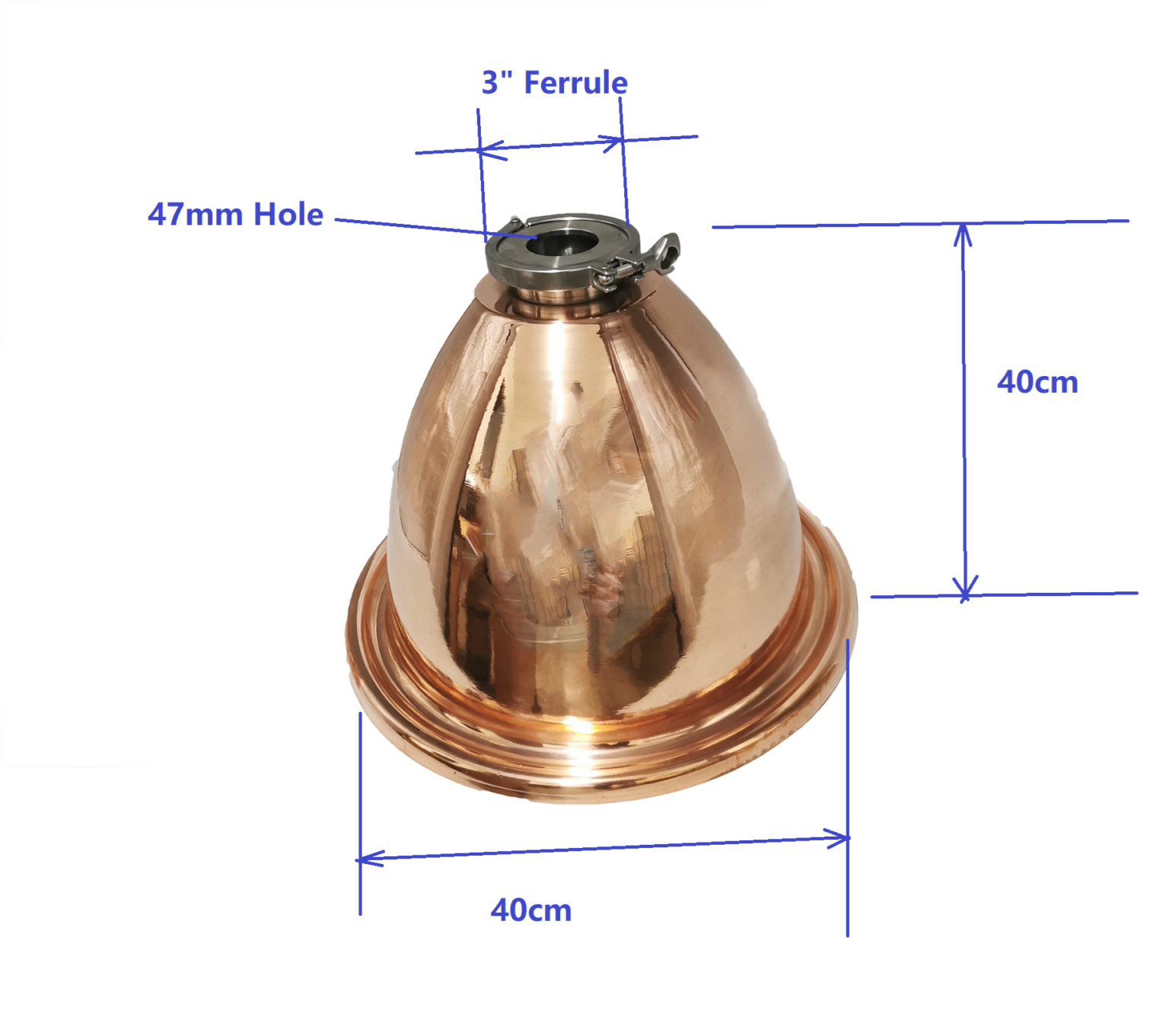 65L Copper Dome and AlcoEngine Pot Still Kit Free power station ...