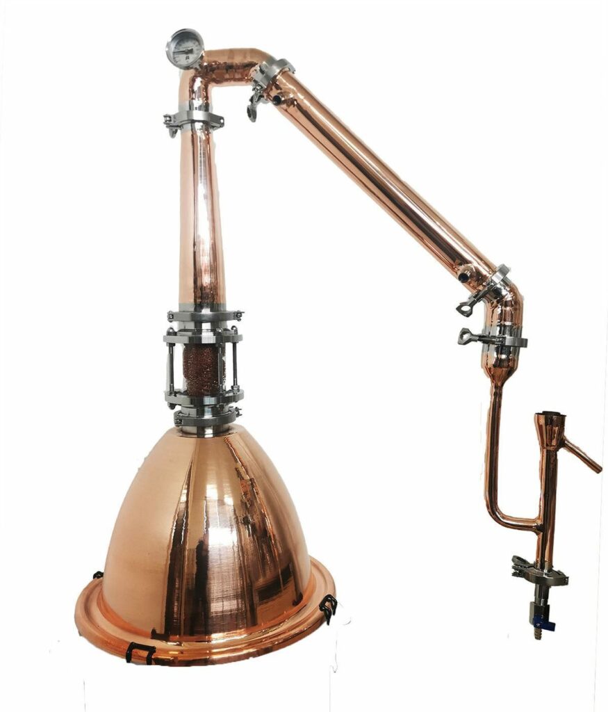 Deluxe Stillmate 65L Copper Mini Distilery Pot Still Kit - No boiler ...
