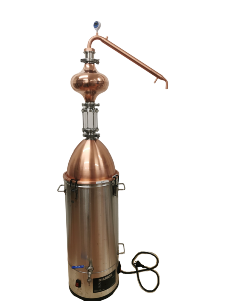 35L Alembic Copper Pot still With Onion V3510 - With sight glass ...