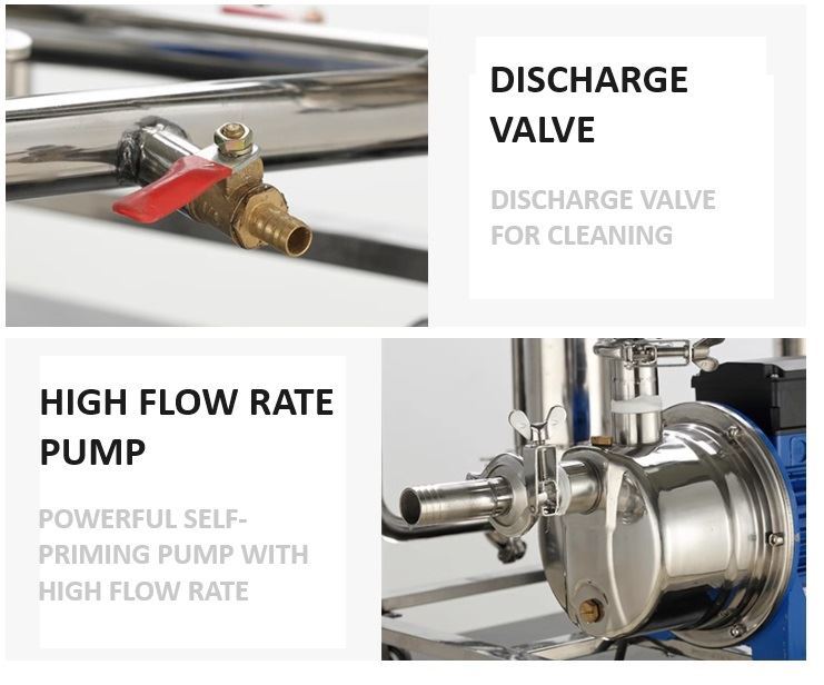 Full Stainless steel 2-Stage / 10 Inch Millipore Beverage Filter for ...