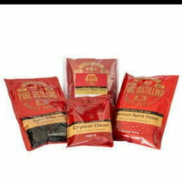 Pure Distilling Yeast/Clear/Carbon Pack - Brewers Choice