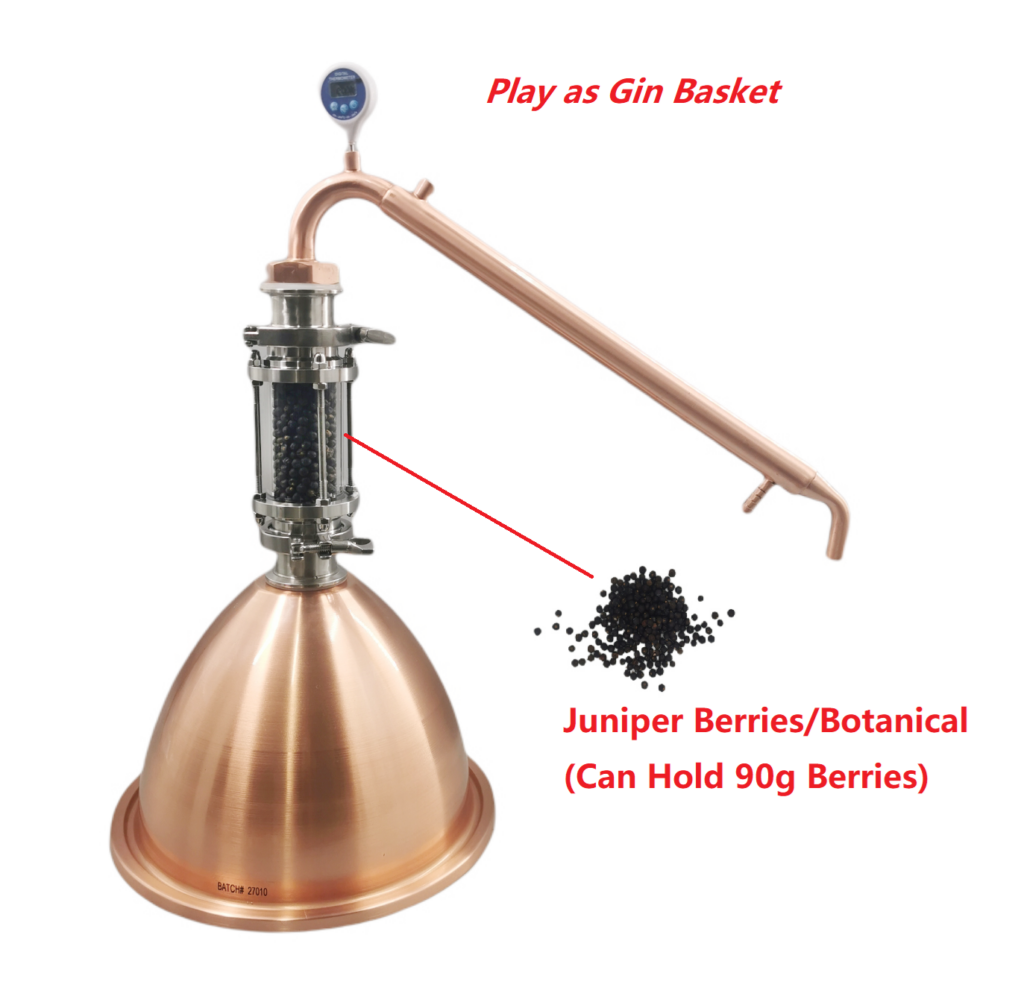 2“ Sight glass Extension Kit for S.S Copper Dome & Pot Still Kit ...