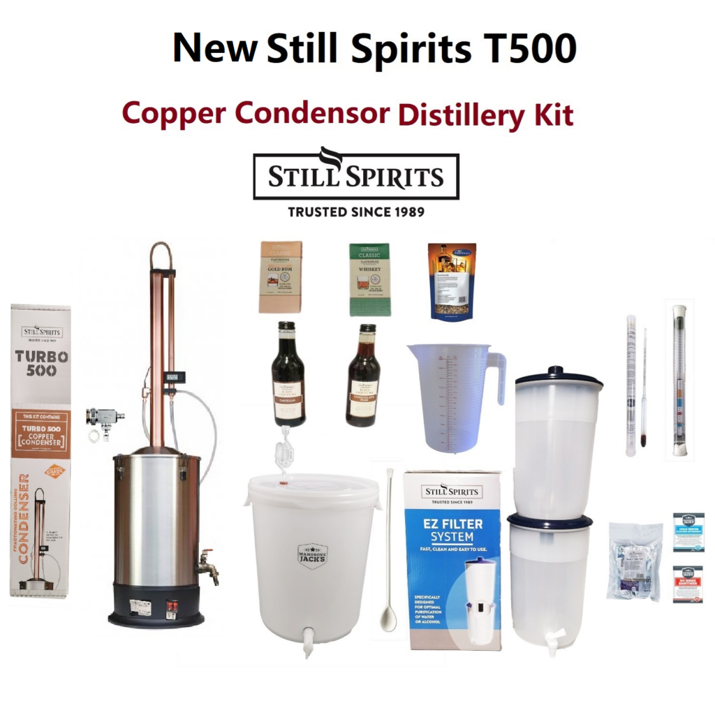 Classic Still Spirits Turbo 500 Copper Condensor Distillery Kit ...