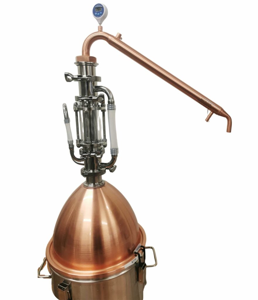 2" Stainless steel Soxhlet Distillation Extractor/Gin Basket - Brewers ...