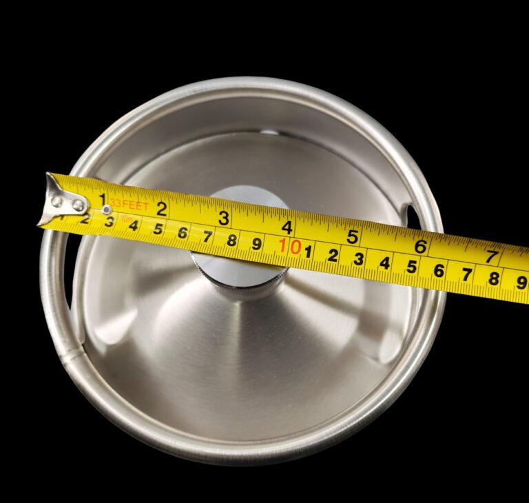 10L MINI Stainless Steel KEG WITH Screw Lid - Brewers Choice